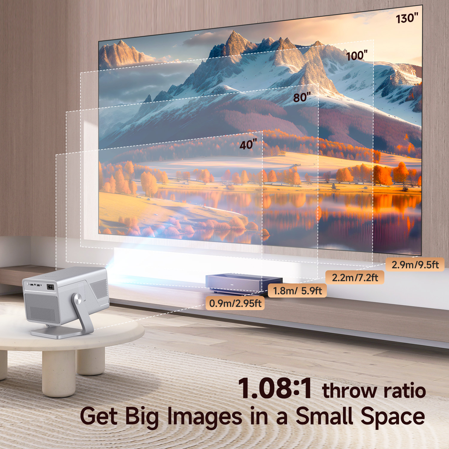 X7 Android Home Small Projector